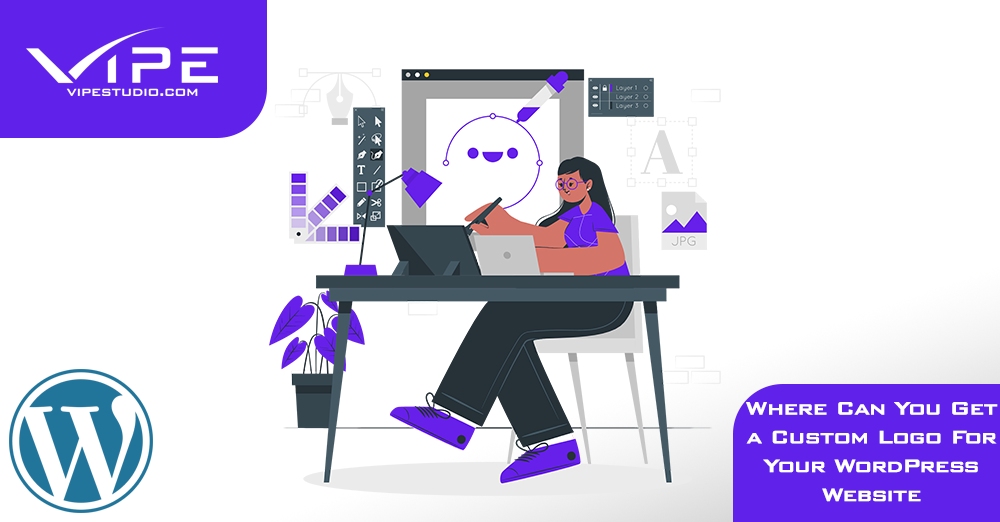 Get a Custom Logo For Your WordPress Website | Vipe Studio