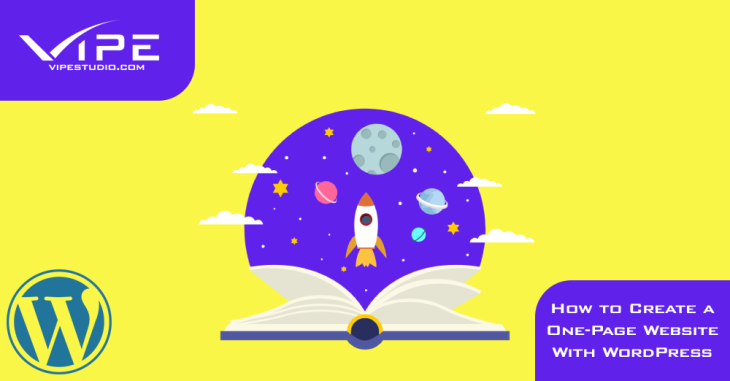 How to Create a One-Page Site With WordPress | Vipe Studio