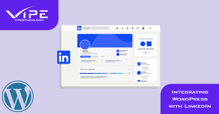 Integrating WordPress with LinkedIn | Vipe Studio