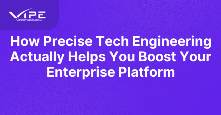How Precise Tech Engineering Actually Helps You Boost Your Enterprise Platform | Vipe Studio